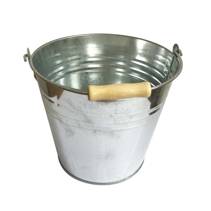 Large 2 Gallon Metal Bucket GT18019 - Hantechn